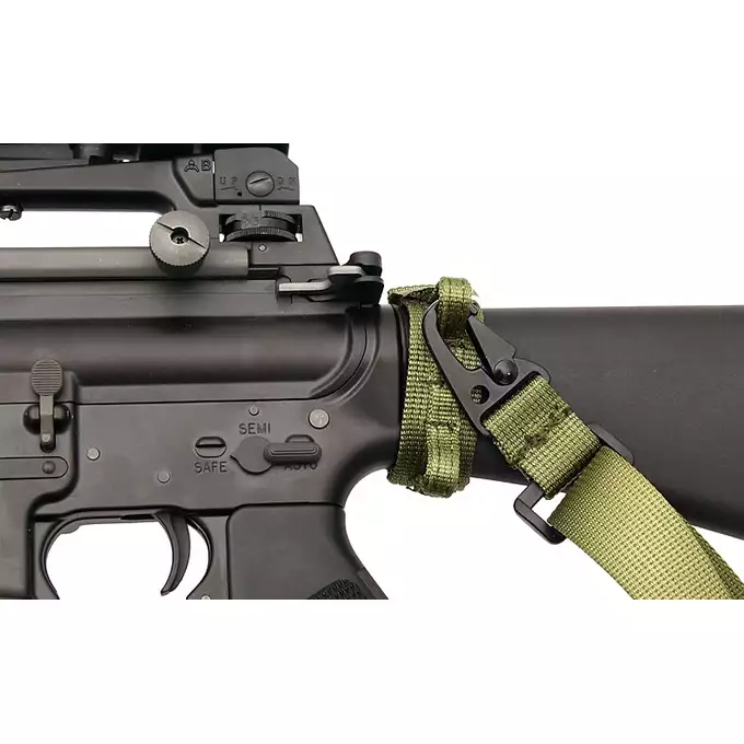 Cotton gun sling for MP5/G3/M4 series - black [8FIELDS] | TaiwanGun US & EU