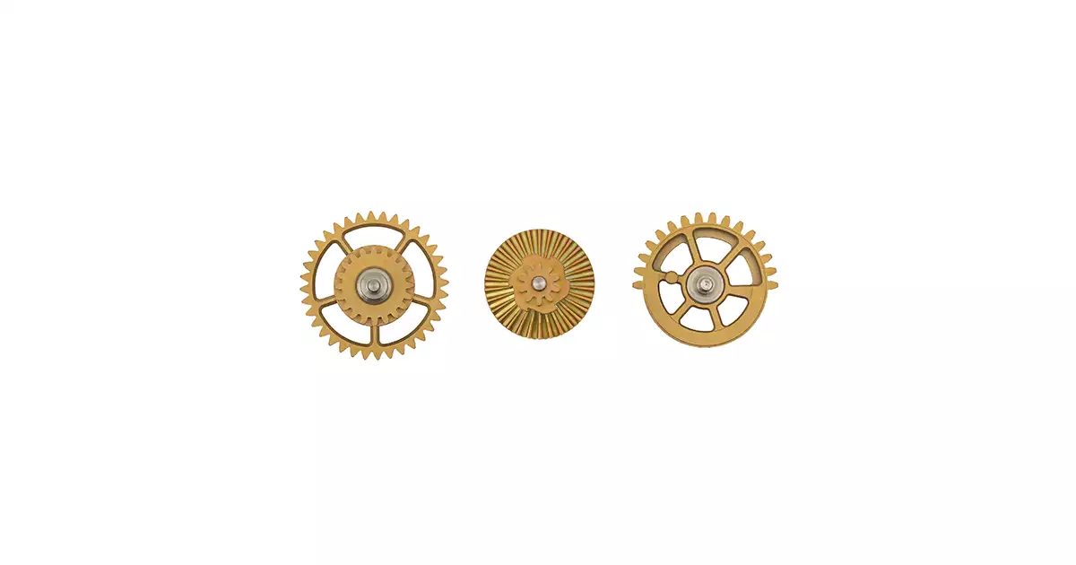 Ultra Lightweight Titanium Gear Set 16:1 [BD] | TaiwanGun US & EU