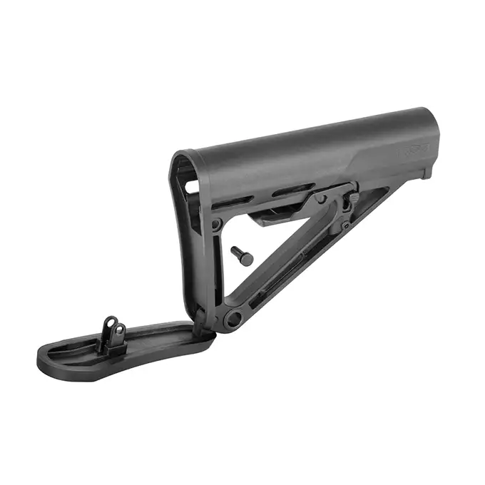 RS3 Compact Stock for AR-15/M4 Series - Black [APS] | Taiwangun