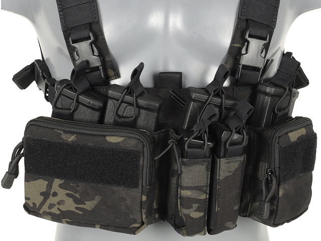 Buckle Up Recce/Sniper Chest Rig - Multicam Black [8FIELDS PREMIUM ...