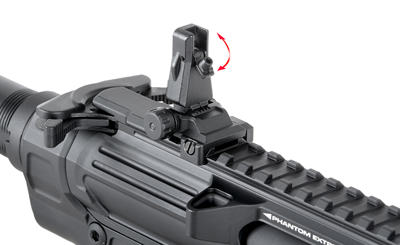 Phantom Extremis Rifle MK9 eSilver Edge - Black [APS] | TaiwanGun US & EU