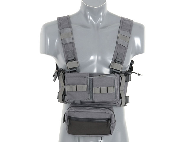 Micro MK3 Chest Rig - Wolf Grey [EM] | Taiwangun