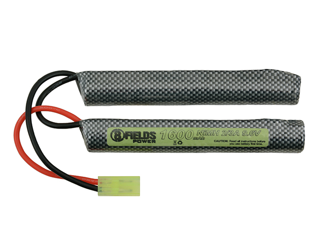 Battery NiMH 1600mAh 9,6V - mini SF type [VB] - Taiwangun