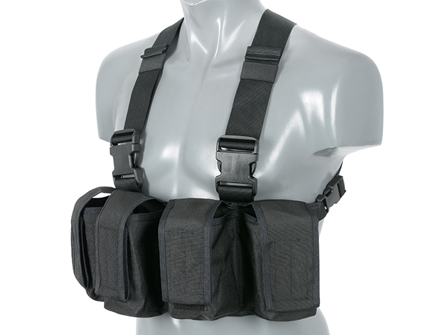 Navy Seal Chest Rig w/ M16/AK47/M14 Pouches - Black [8FIELDS CLASSIC ...