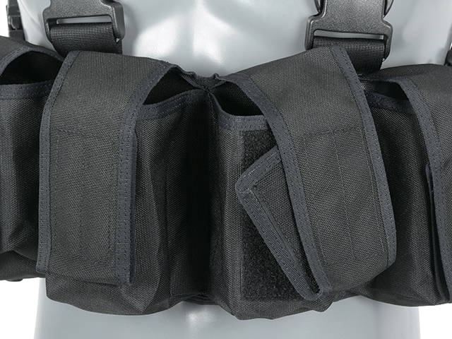 Navy Seal Chest Rig w/ M16/AK47/M14 Pouches - Black [8FIELDS CLASSIC ...
