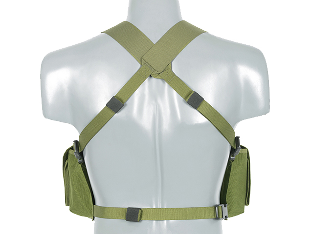 Navy Seal Chest Rig w/ M16/AK47/M14 Pouches - Olive [8FIELDS CLASSIC ...