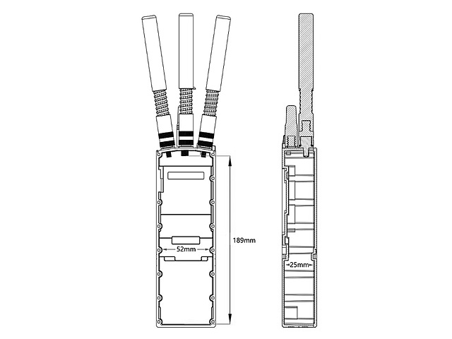 Radio factice FCS MPU-5 Wave Relay - Black [FMA] - Taiwangun UE