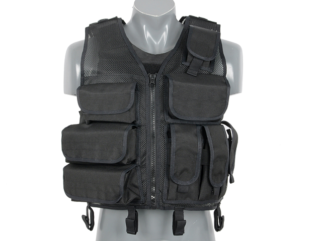 Tactical Vest TAC Assaulter - Black [8FIELDS CLASSIC] | TaiwanGun US & EU