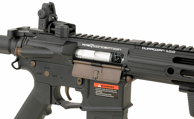 ASR111 GUARDIAN Full-Metal - Black [APS] | TaiwanGun US & EU