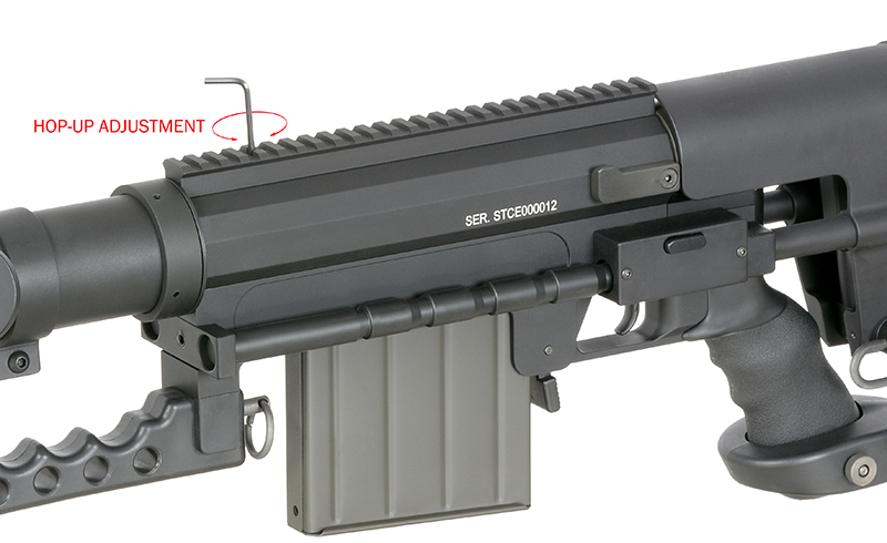 Airsoft rifle bolt-action ST200 Full Metal - Black [S&T] | TaiwanGun US ...