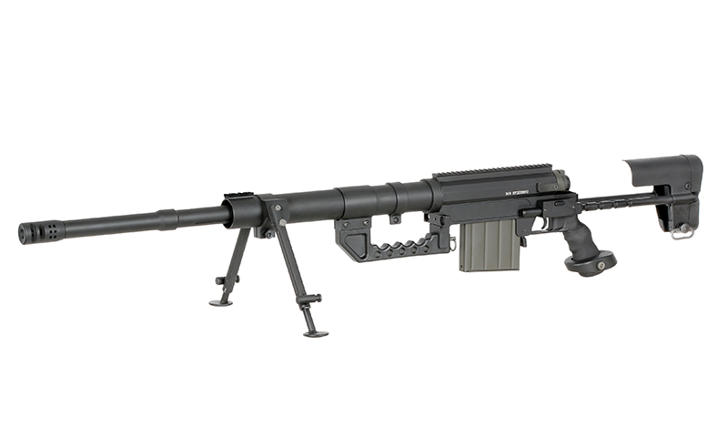 Airsoft rifle bolt-action ST200 Full Metal - Black [S&T] | TaiwanGun US ...
