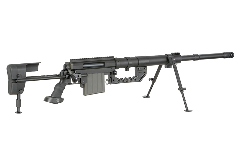 Airsoft rifle bolt-action ST200 Full Metal - Black [S&T] | TaiwanGun US ...