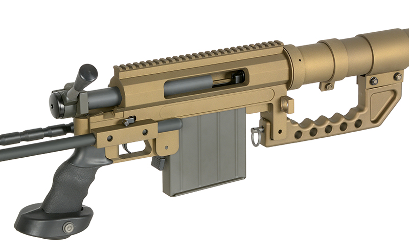 Airsoft rifle bolt-action ST200 Full Metal - Tan [S&T] | TaiwanGun US & EU
