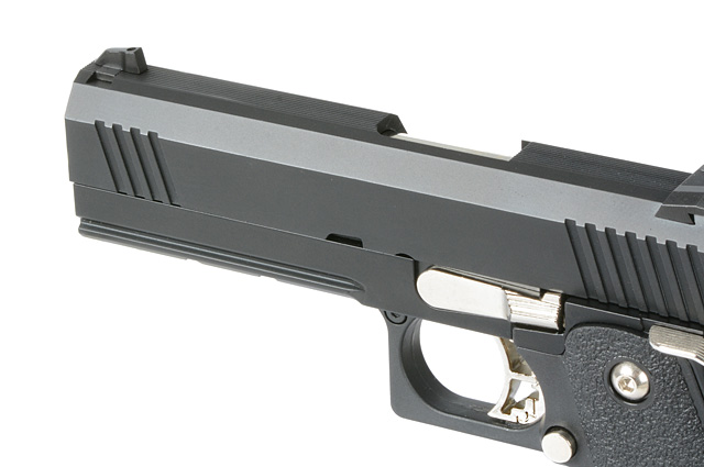 3301 pistol replica with Gas Blowback (GBB) - Black [Golden Eagle ...