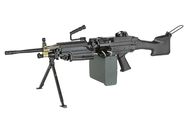 Replika karabinu maszynowego FN M249 MKII SAW LMG [A&K] - TaiwanGun