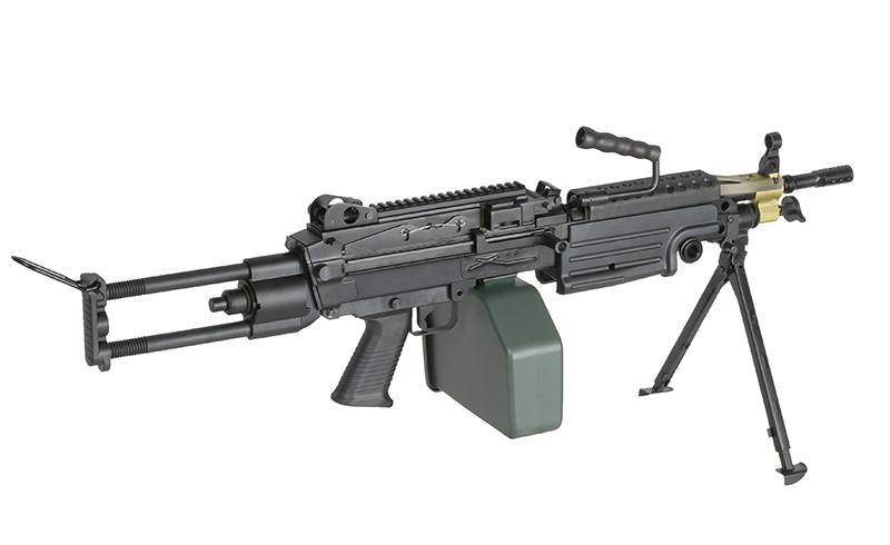 Replika karabinu maszynowego FN M249 Paratrooper LMG [A&K] - TaiwanGun
