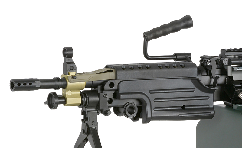 Replika karabinu maszynowego FN M249 Paratrooper LMG [A&K] - TaiwanGun