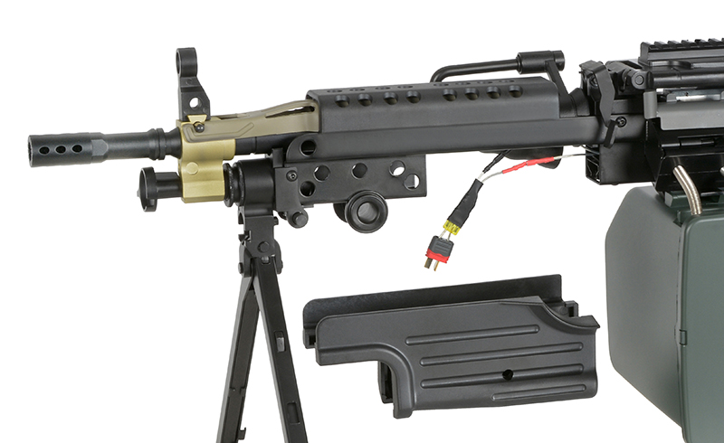 Replika karabinu maszynowego FN M249 Paratrooper LMG [A&K] - TaiwanGun