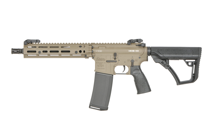 Réplique Daniel Defense MK18 RIII - FDE [EMG] - Taiwangun UE