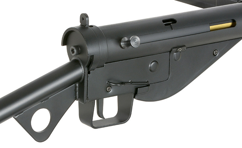 [Set] STEN MK2 Full Steel AEG Submachine Gun Replica - Black [AGM ...