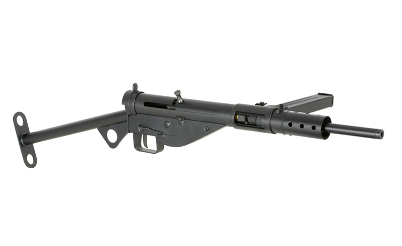[Set] STEN MK2 Full Steel AEG Submachine Gun Replica - Black [AGM ...