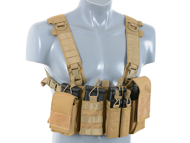 Buckle Up Chest Rig V3 - Coyote [8FIELDS] | TaiwanGun US & EU