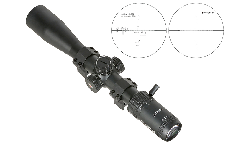 Scope VICTOPTICS S4 3-12X40 [Vector Optics] | TaiwanGun US & EU