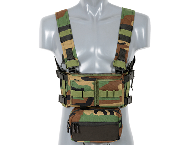 Micro MK3 Chest Rig - Woodland [EM] | Taiwangun
