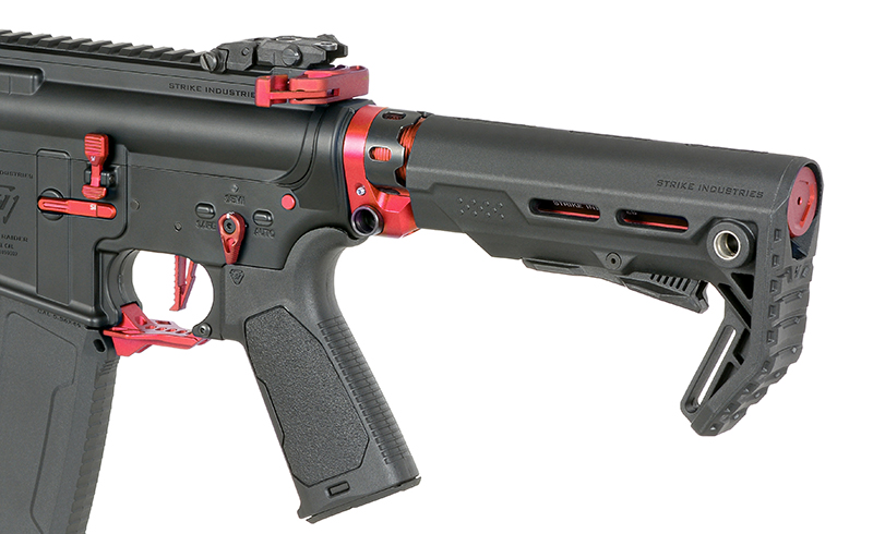 Strike industries 10" Raiders SBR AEG Rifle - Red [EMG] | TaiwanGun US & EU