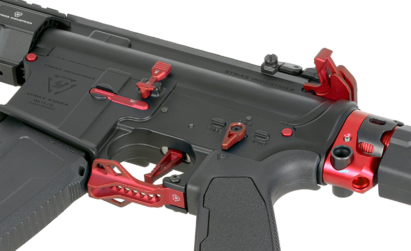 Strike industries 10" Raiders SBR AEG Rifle - Red [EMG] | TaiwanGun US & EU