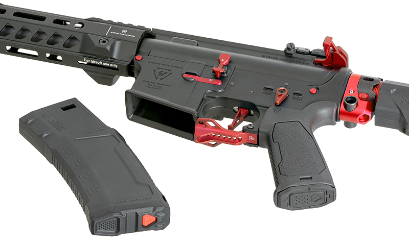 Strike industries 10" Raiders SBR AEG Rifle - Red [EMG] | TaiwanGun US & EU