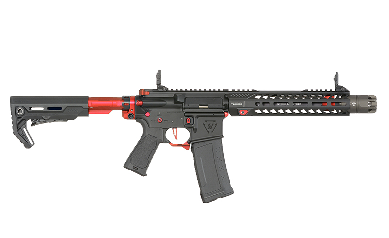 Strike industries 10" Raiders SBR AEG Rifle - Red [EMG] | TaiwanGun US & EU