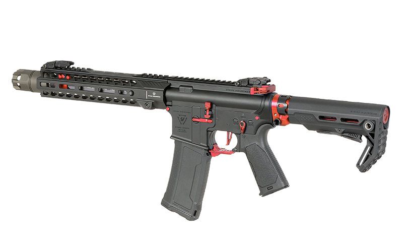 Strike industries 10" Raiders SBR AEG Rifle - Red [EMG] | TaiwanGun US & EU