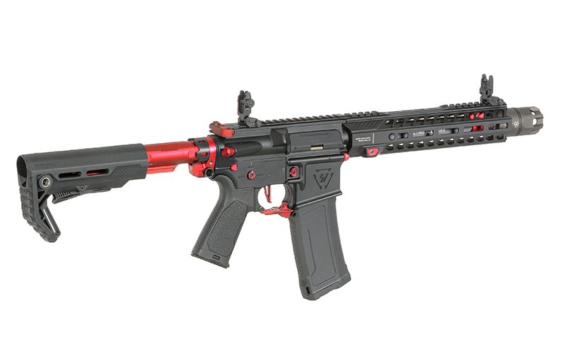Strike industries 10" Raiders SBR AEG Rifle - Red [EMG] | TaiwanGun US & EU