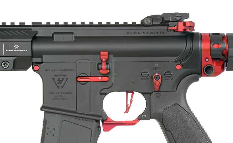 Strike industries 10" Raiders SBR AEG Rifle - Red [EMG] | TaiwanGun US & EU