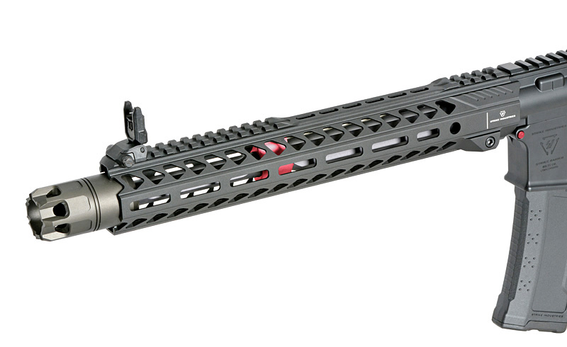 Strike industries 13.5" Raiders Competition Carbine AEG Rifle - Red ...