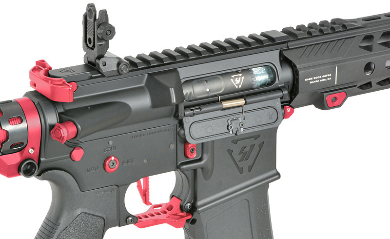 Strike industries 13.5" Raiders Competition Carbine AEG Rifle - Red ...