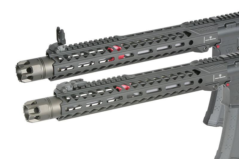 Strike industries 13.5" Raiders Competition Carbine AEG Rifle - Red ...