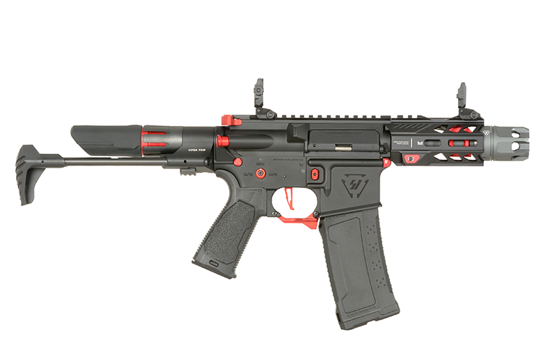 Strike industries 4" Raiders Competition PDW AEG Rifle - Red [EMG ...