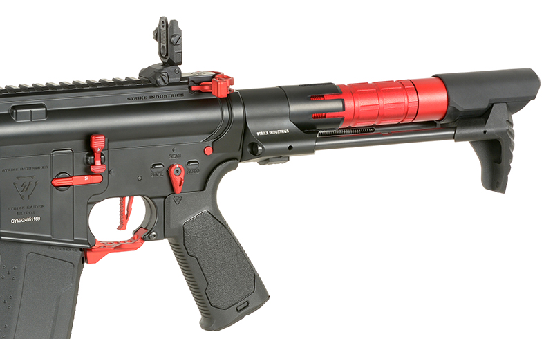 Strike industries 4" Raiders Competition PDW AEG Rifle - Red [EMG ...