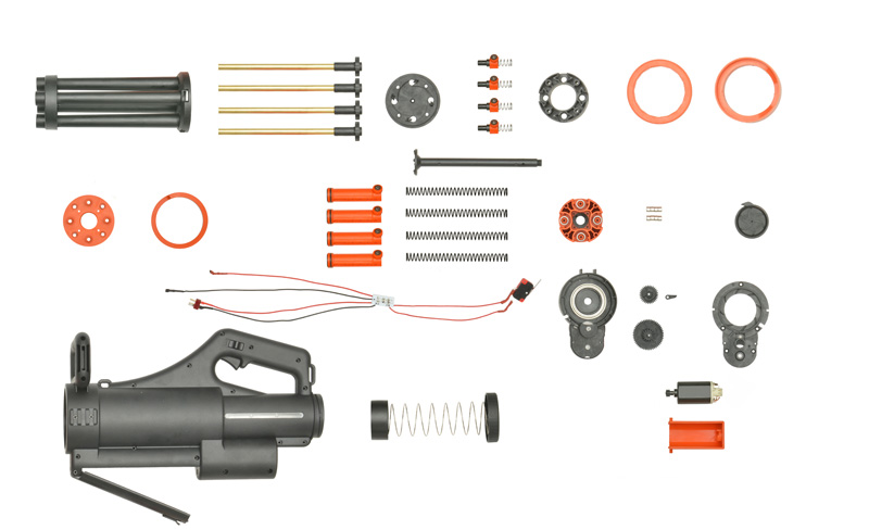 WE23-SLBB Rotary Minigun-Style Sportsline Replica [ECHO1] | TaiwanGun ...