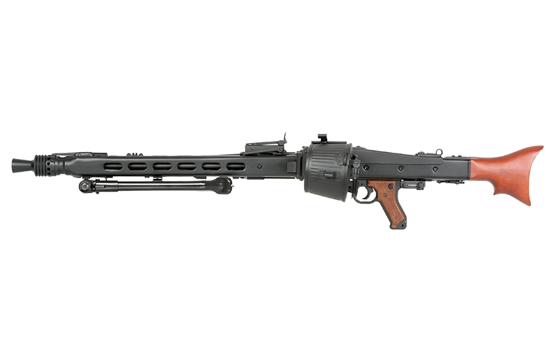 [Set] MG42 Full Metal AEG Machine Gun Replica - Real Wood [AGM ...