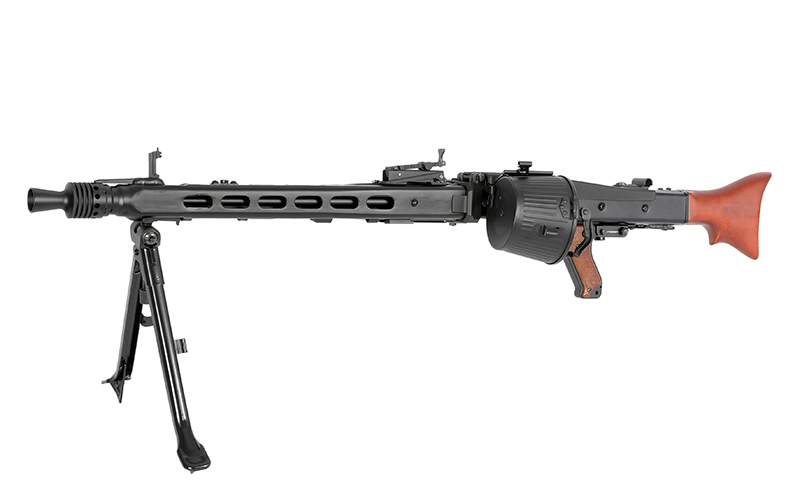 [Set] MG42 Full Metal AEG Machine Gun Replica - Real Wood [AGM ...