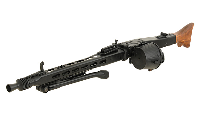 [Set] MG42 Full Metal AEG Machine Gun Replica - Real Wood [AGM ...