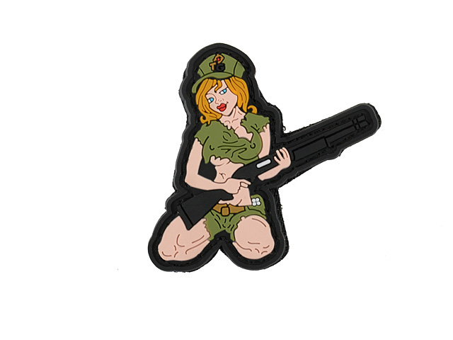 SHOTGUN GIRL PVC Patch [8FIELDS] | TaiwanGun US & EU