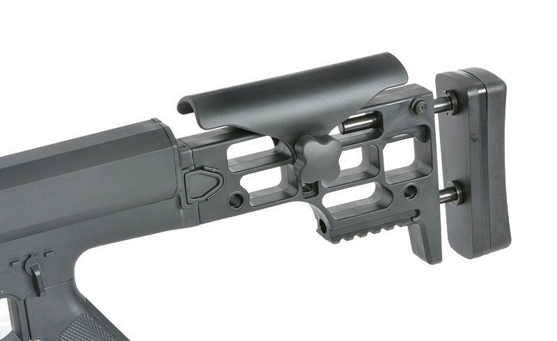 Barrett M98B MRAD Full Metal Airsoft Spring Rifle - Black [6mmProshop ...