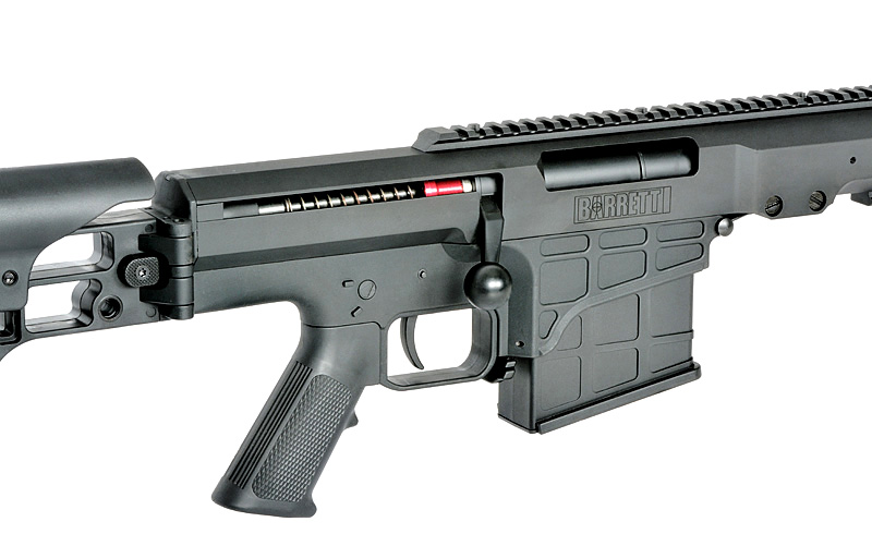 Barrett M98B MRAD Full Metal Airsoft Spring Rifle - Black [6mmProshop ...