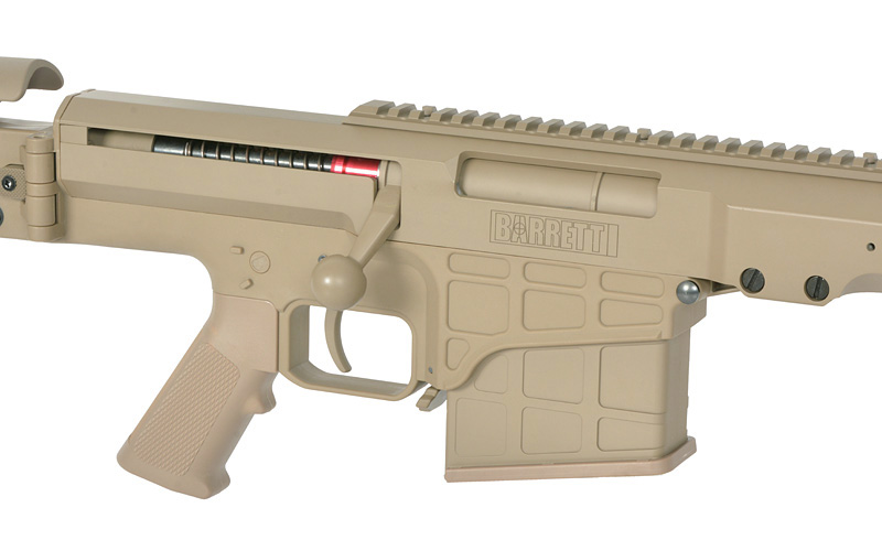 Barrett M98B MRAD Full Metal Airsoft Spring Rifle - Tan [6mmProshop ...