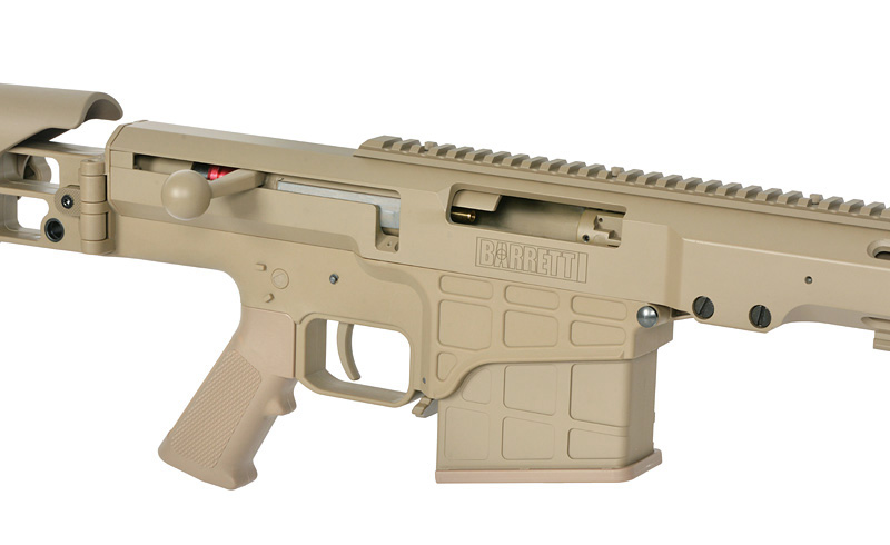 Barrett M98B MRAD Full Metal Airsoft Spring Rifle - Tan [6mmProshop ...