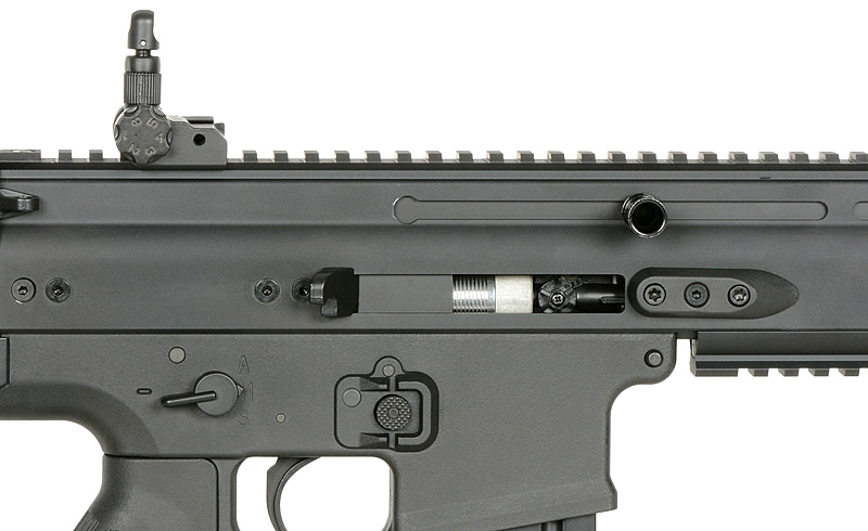 FN SCAR-L Subcarbine Replica with 25RPS, ESHOOTER ETU - Black [Cybergun ...